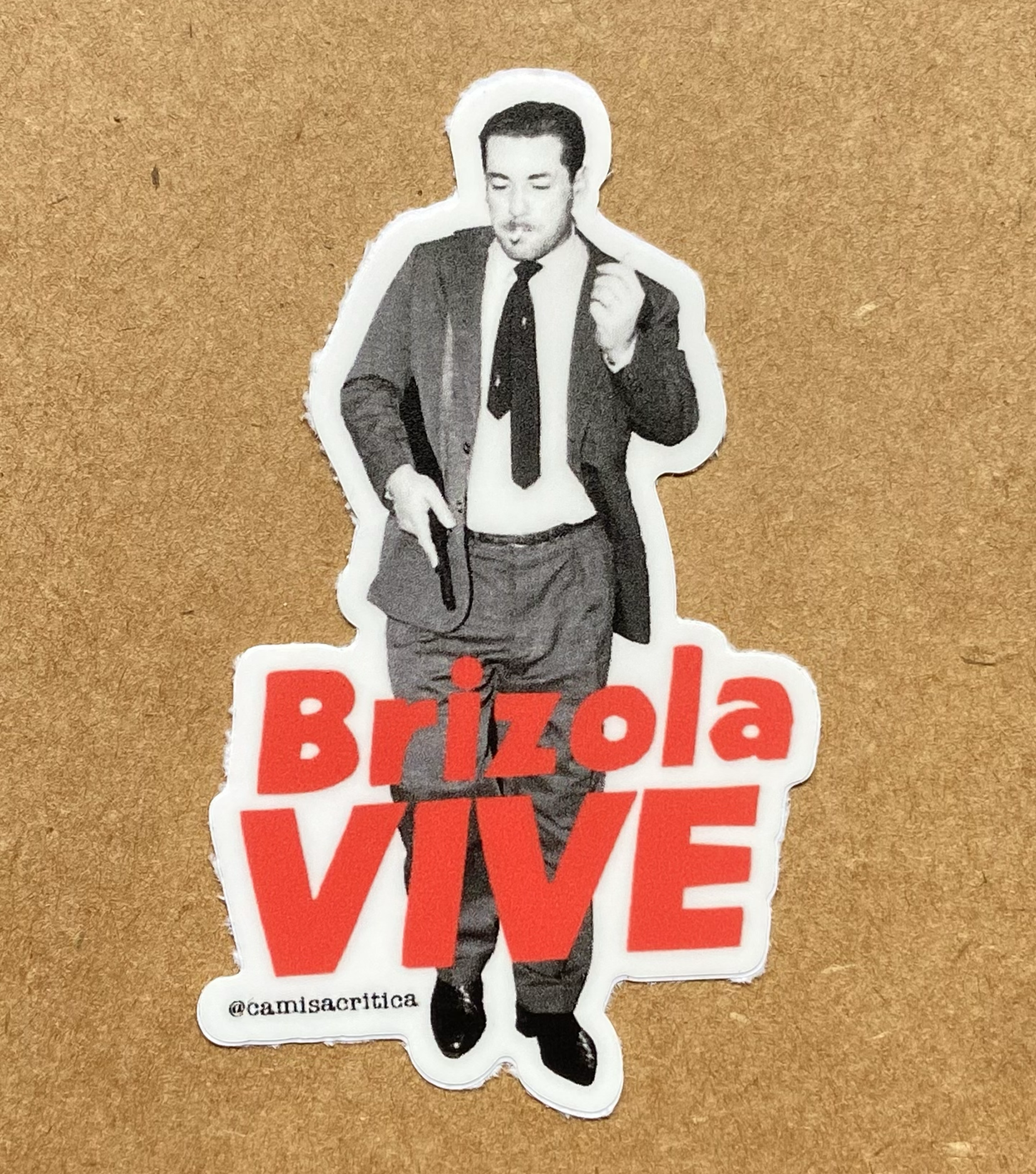 Adesivo Brizola Vive – Camisa Crítica