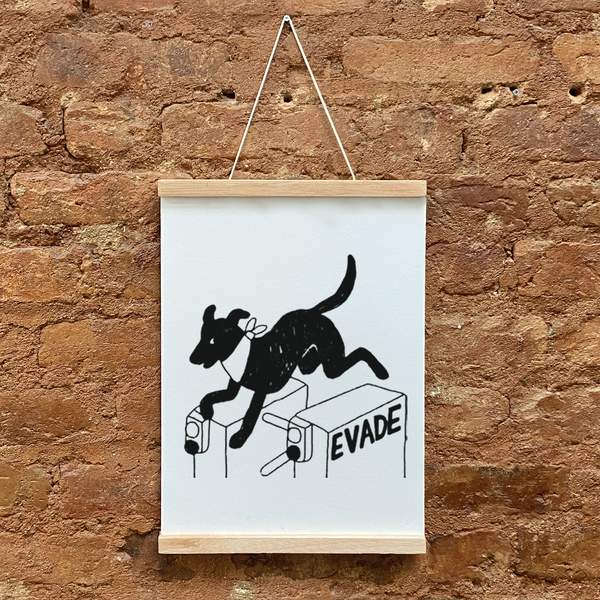 Pôster Evade - Negro Matapacos – Camisa Crítica